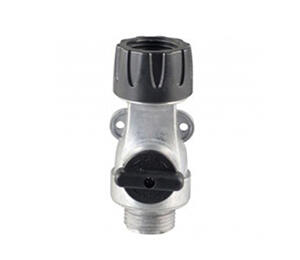 ALUMINUM 1 WAY FULL FLOW HOSE CONNECTOR